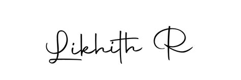 85 Likhith R Name Signature Style Ideas Unique E Sign