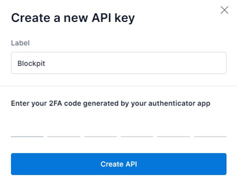 How To Import Data Via Crypto Exchange Api Key Blockpit Helpcenter