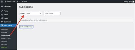 Submission Management Ninja Forms