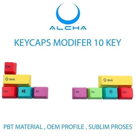 Jual Special ALCHA KEYCAPS MODIFIER WASD ARROW SHIFT ESC CTRL ALT FN