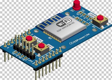Microcontroller Flash Memory ESP32 Arduino ESP8266 PNG Clipart