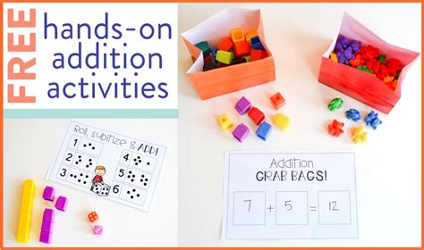 Free Addition Activities For First Grade Susan Jones Teaching