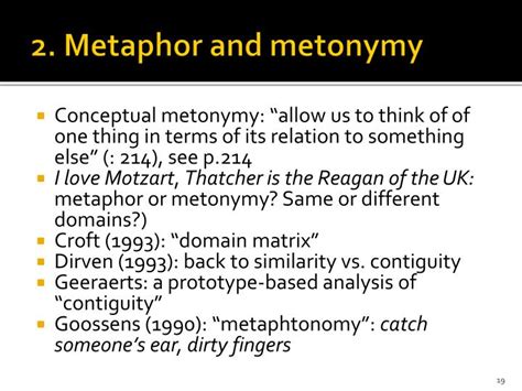 Ppt Semantics And Lexicology Svem21 6 Cognitive Semantics