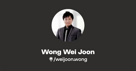 Wei Joon Wong Facebook Linktree
