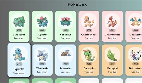 Pokedex Index Html At Master Amintai Pokedex GitHub