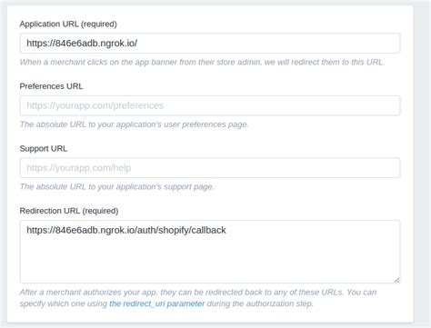 app during installation does not redirect me back to shopify · issue 232 · shopify shopify app