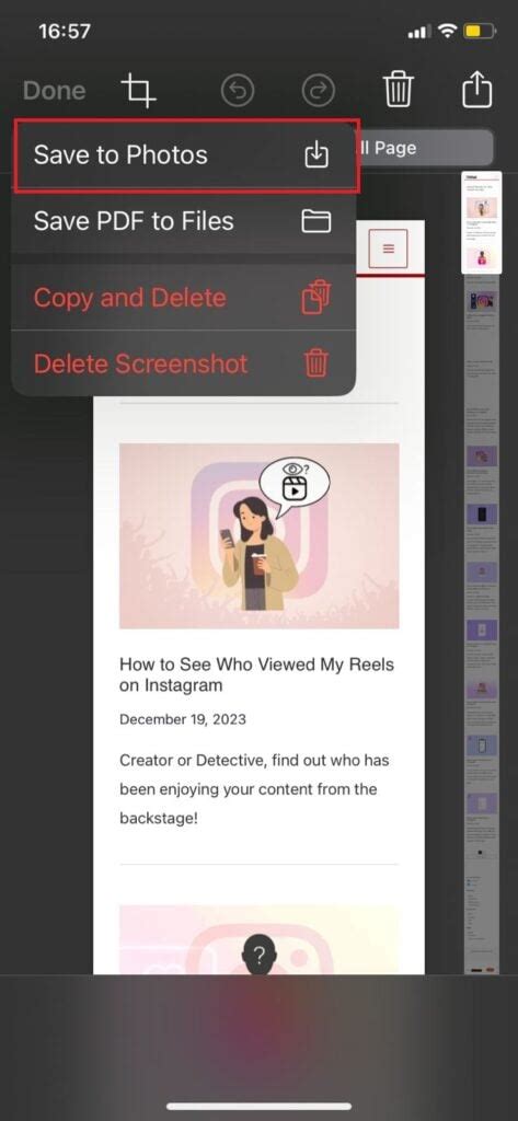 Ways To Take Scrolling Screenshot On IPhone TechCult