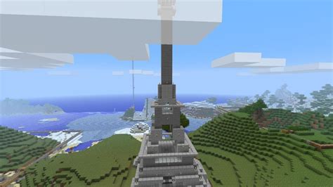 Eiffel Tower Minecraft Map Eiffel Tower Minecraft Map