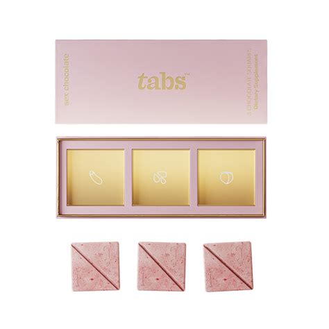 Tabs Sex Chocolate Pink Chocolate Bodispa B2b