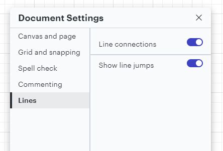 How To Represent A Jump Or Bridge For Crossing Lines In My Lucidchart