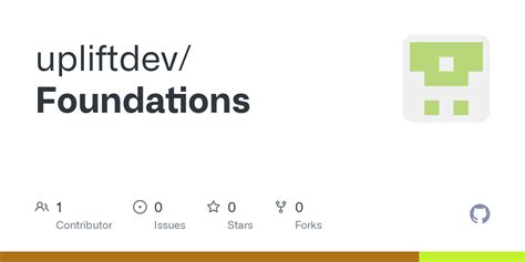 GitHub Upliftdev Foundations