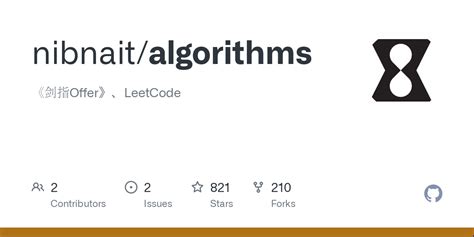 GitHub nibnait algorithms 剑指OfferLeetCode