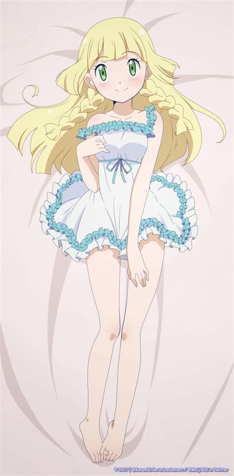 Lillie Dakimakura Pok Mon Sun And Moon Know Your Meme