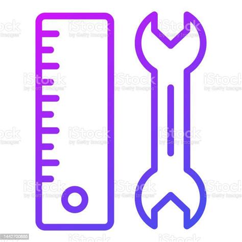 서비스 아이콘 사용자 인터페이스 벡터 일러스트레이션 라인 아트 스타일의 간단한 벡터 기호 및 트렌디 한 기호로 디자인 및 웹 사이트 또는 모바일 앱 공학에 대한 스톡 벡터
