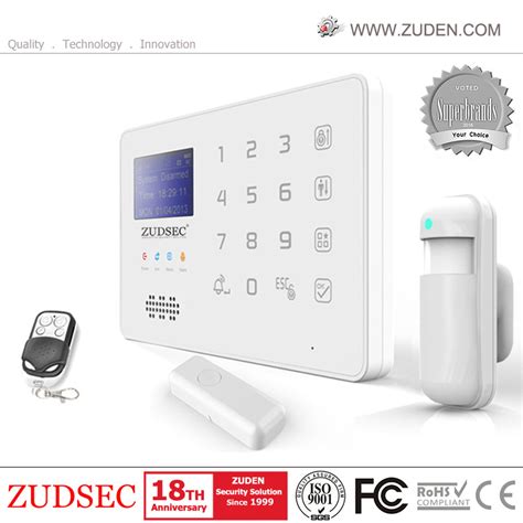 Wireless Home GSM Alarm System With Ios Android APP Operation China Alarm System And GSM