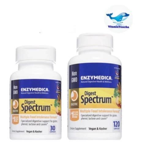 Jual Enzymedica Digest Spectrum 30 90 120 240 Capsules Shopee