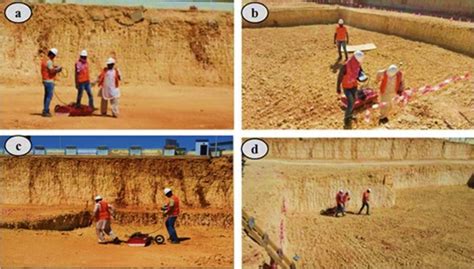 Field Gpr Data Acquisition A D In One Of The Investigated Sites