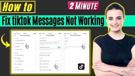How To Fix Tiktok Messages Not Working YouTube