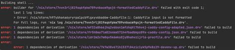 Caddy Caddyfile Input Is Not Formatted · Issue 216149 · Nixosnixpkgs