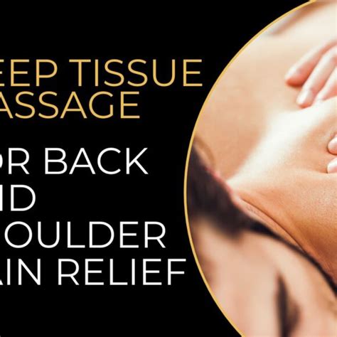 Swedish Relaxation Massage Vs Deep Tissue Massage Which Is Right For