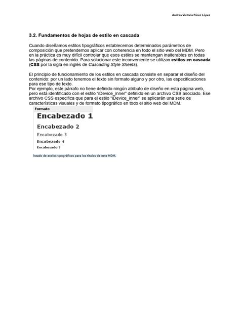 32 Fundamentos De Hojas De Estilo En Cascada Pdf
