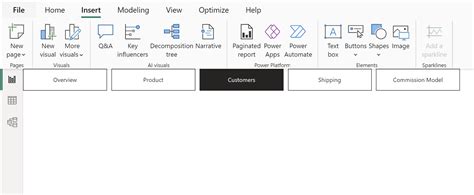 creating navigation buttons in power bi using page navigator interworks