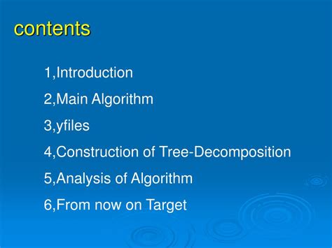 Ppt Tree Decomposition Powerpoint Presentation Free Download Id
