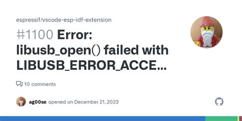Error Libusb Open Failed With LIBUSB ERROR ACCESS In Docker VSC