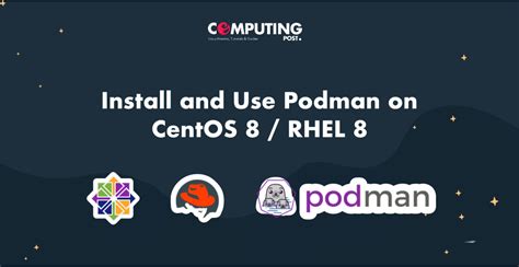 Install And Use Podman On Centos 8 Rhel 8 By Computingpost Medium