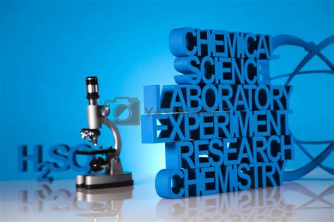 Atom Molecules Model Laboratory Glassware By JanPietruszka Vectors Illustrations With