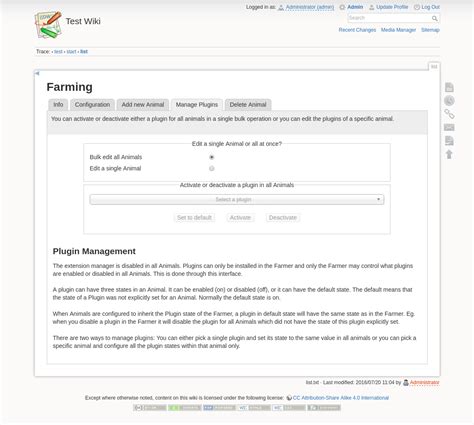 plugin farmer [dokuwiki]