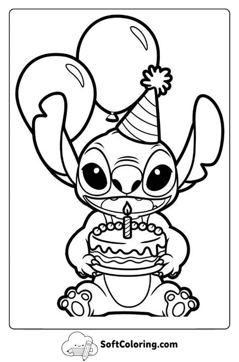 Free Stitch Coloring Pages 44 Pdfs Softcoloring