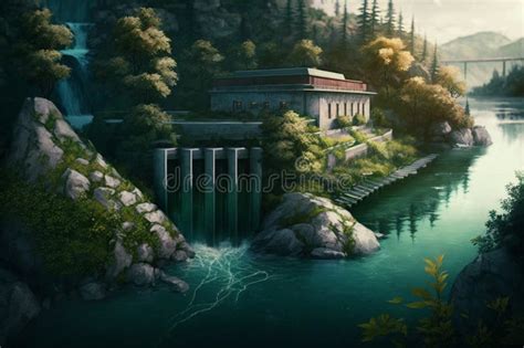 Generative Ai Renewable Energy And Sustainable Development Stock Illustration Illustration Of