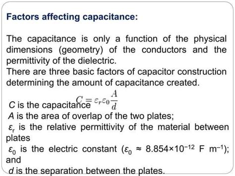 Capacitor Pptx Physics For Medical Department Ppt