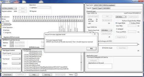 Why I Cant Upgrade Pn5180 Firmware Pnev5180 B V1 0 Nxp Community