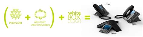 Polycom CX Phones For Microsoft White Box Design
