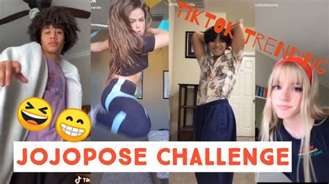 Jojo Pose Challenge Anime Pose Tiktok Compilation Youtube