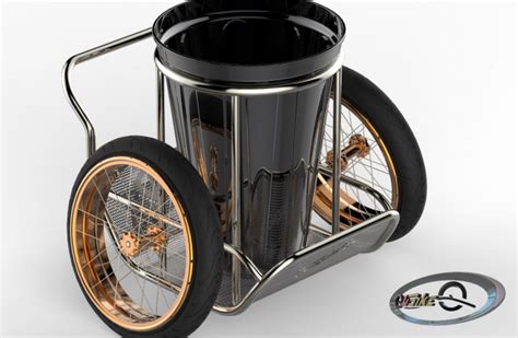 Manual Garbage Container Deluxe Free 3d Model In Tools 3dexport