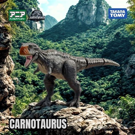 Mô Hình Khủng Long Ania Jurassic World Carnotaurus Rex Battle Card