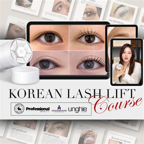 Korean Lash Lift Course Dlux Professional