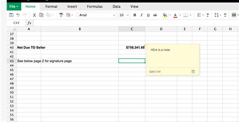 Notes On Spreadsheets