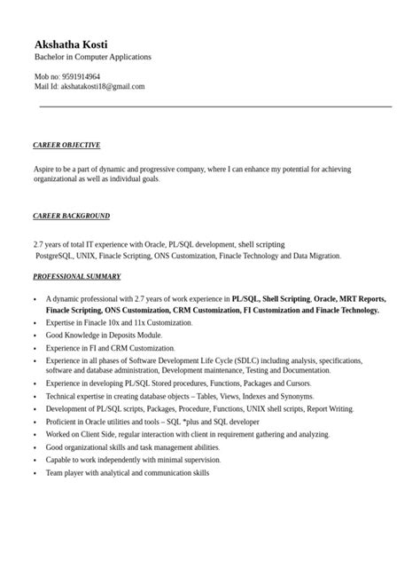 Akshata Cvv Pdf Sql Plsql