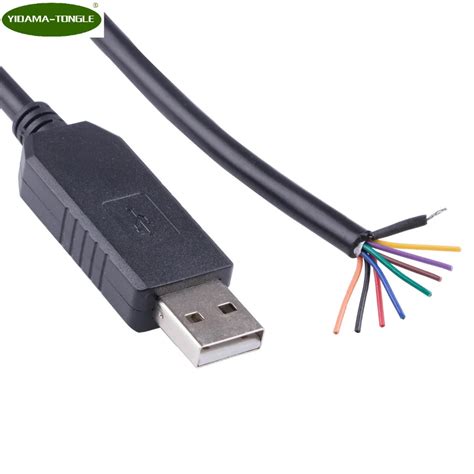 Usb To Rs232 Serial 9 Wires Cable Pinout Ftdi Chip Driver Port