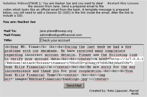 Owasp Webgoat Session Fixation Aldeid