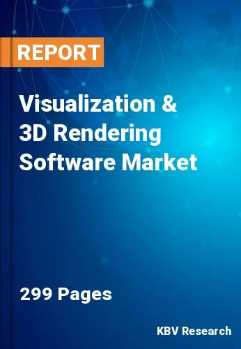 Visualization And 3d Rendering Software Market Size By 2026