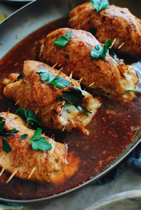Stuffed Baked Chicken Bev Cooks