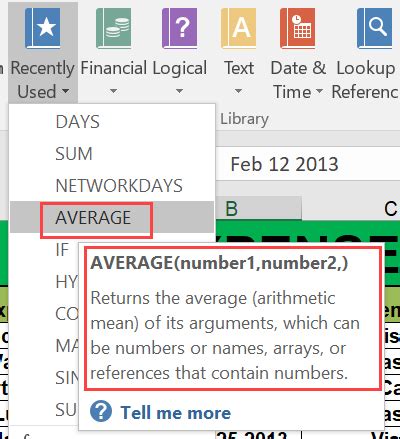 Excel Data Calculation Formulas And Functions Florida Gulf Coast University ITS