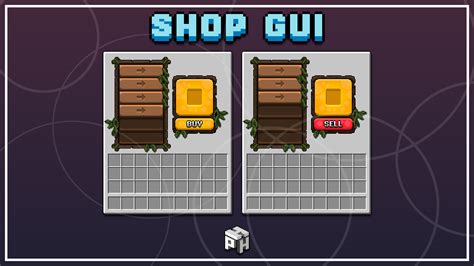 Honnv Shop Gui Custom Minecraft Gui