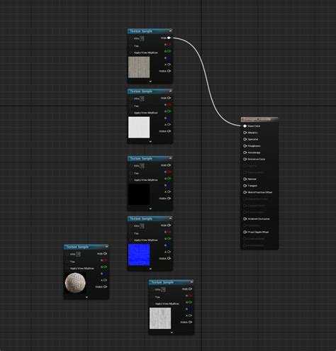 comment appliquer des textures dans le matériau dans unreal engine 5