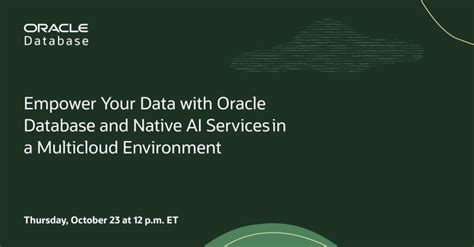 Unlock The Power Of Oracle Database Across Leading Cloud Hyperscalers Discover How To